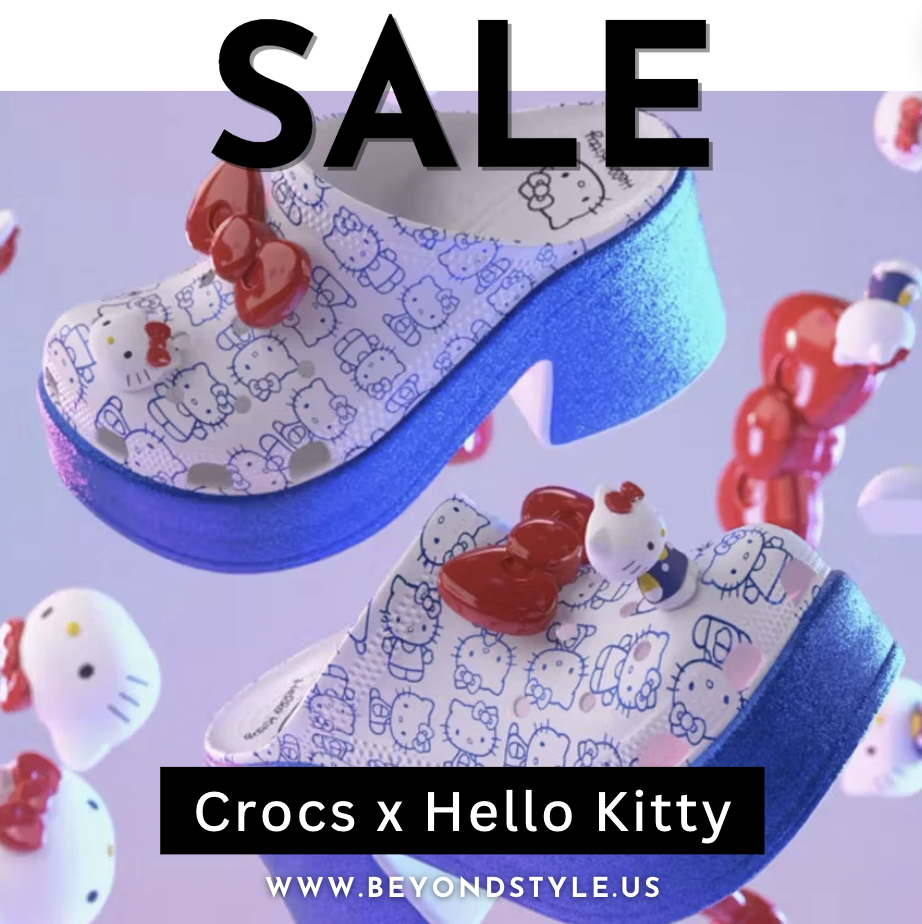 Crocs X Hello Kitty Collection at 50% Off! - BeyondStyle